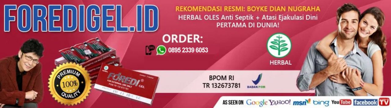 Foredi Gel | Obat Oles Tahan Lama Rekomendasi Boyke